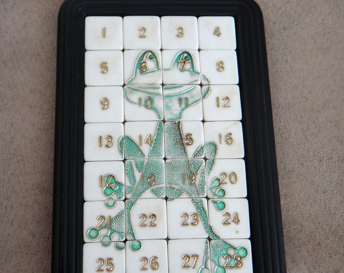 Vintage Drueke's Frog Puzzle - Sliding Puzzle, Brain Teaser - Etsy