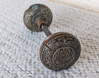 Antique Bronze Door Knobs - Etsy