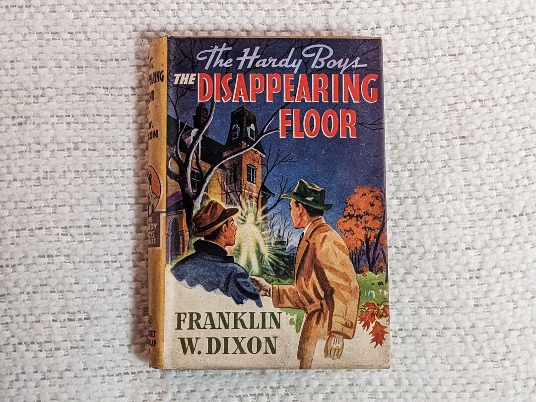 The Hardy Boys: the Disappearing Floor, #19 - Vintage 1944A HC, DJ ...
