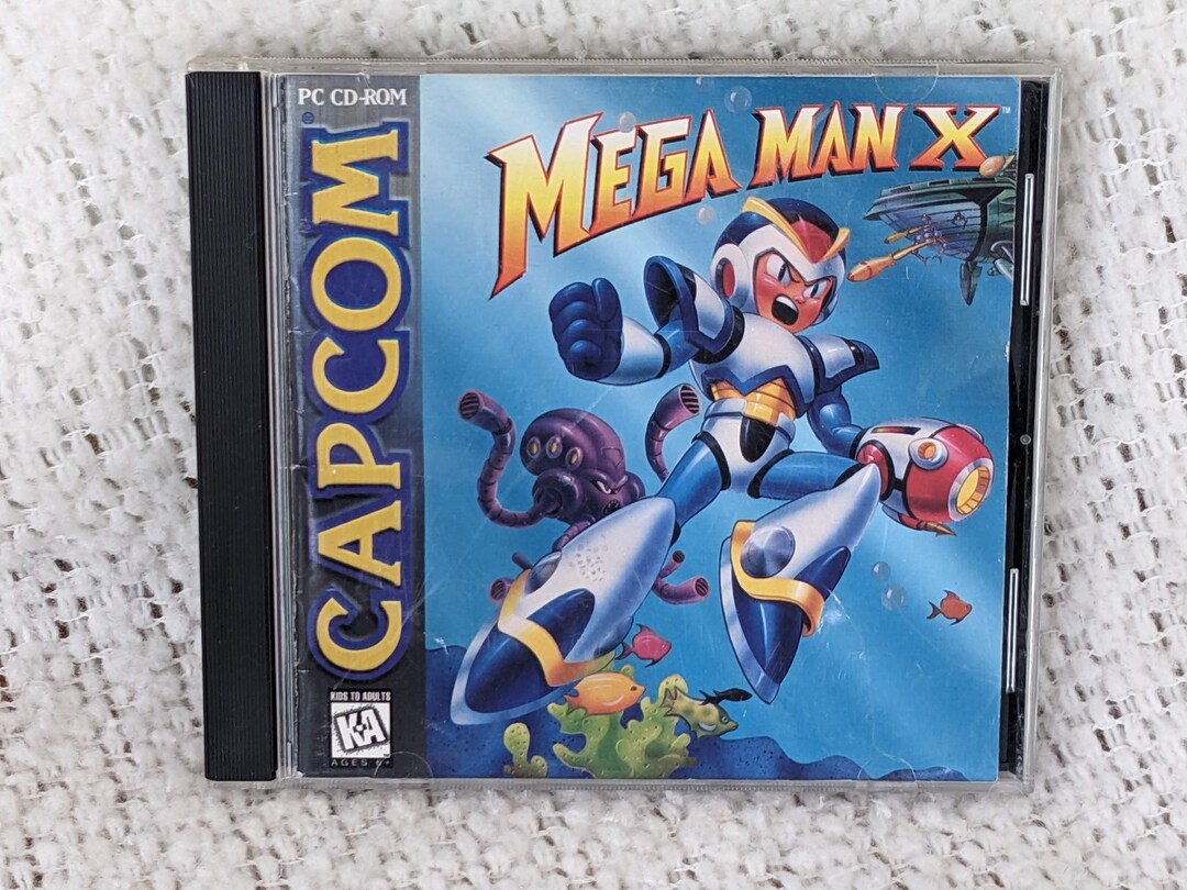 Mega Man X Video Game PC CD-ROM 1995 Capcom - Etsy Mega Man X Video Game PC CD-ROM 1995 Capcom - Etsy