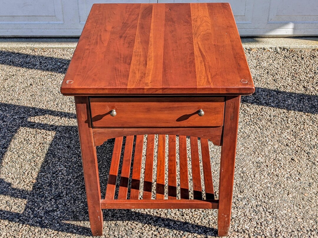 Vintage Lexington Bob Timberlake Mission Arts & Crafts Solid Cherry ...