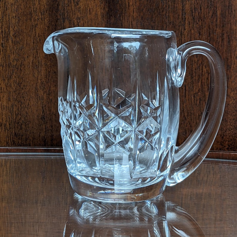 Lismore Waterford Creamer - Etsy
