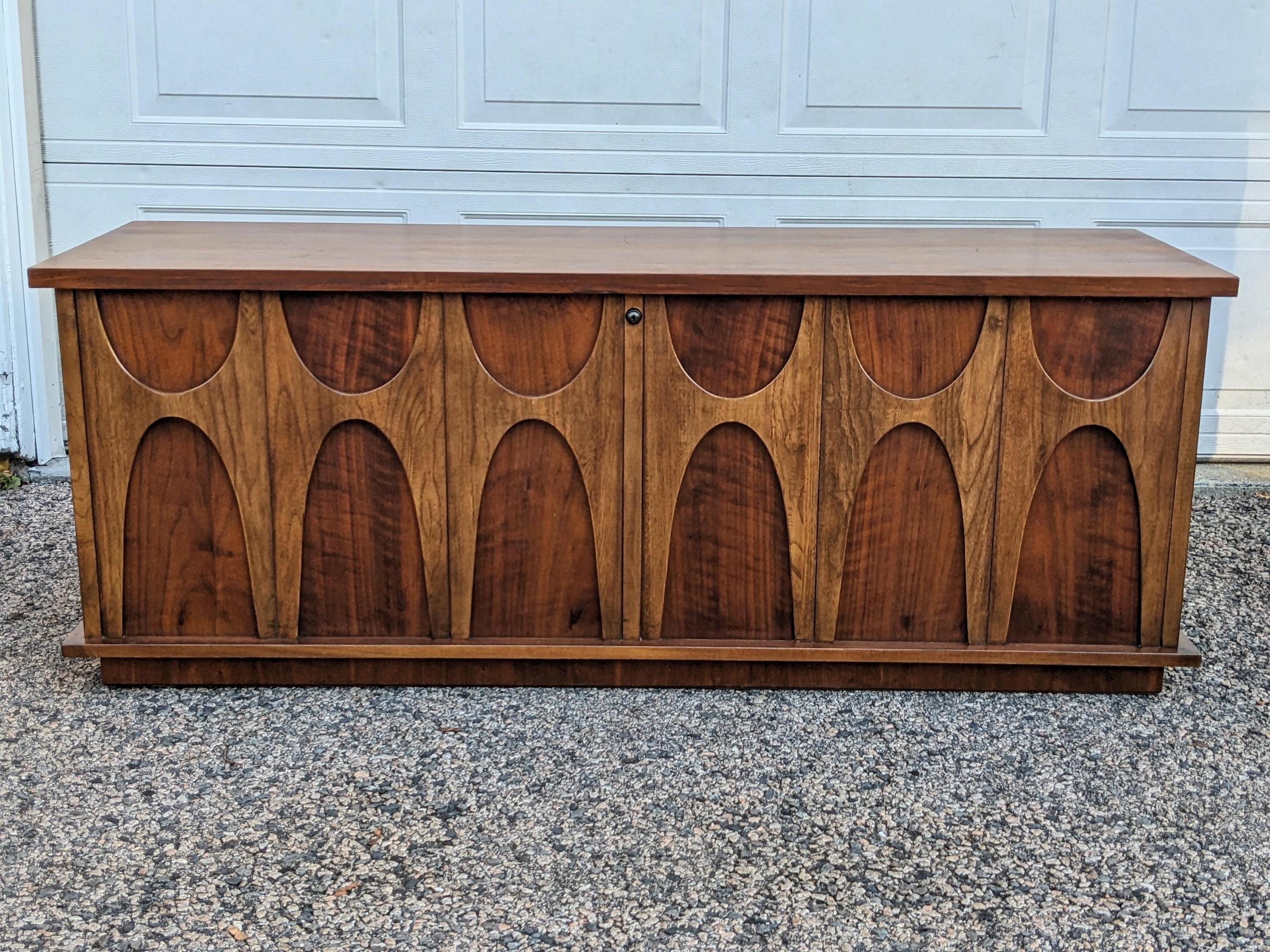 Vintage Lane MCM Cedar & Walnut Chest, Broyhill Brasilia Inspired ...