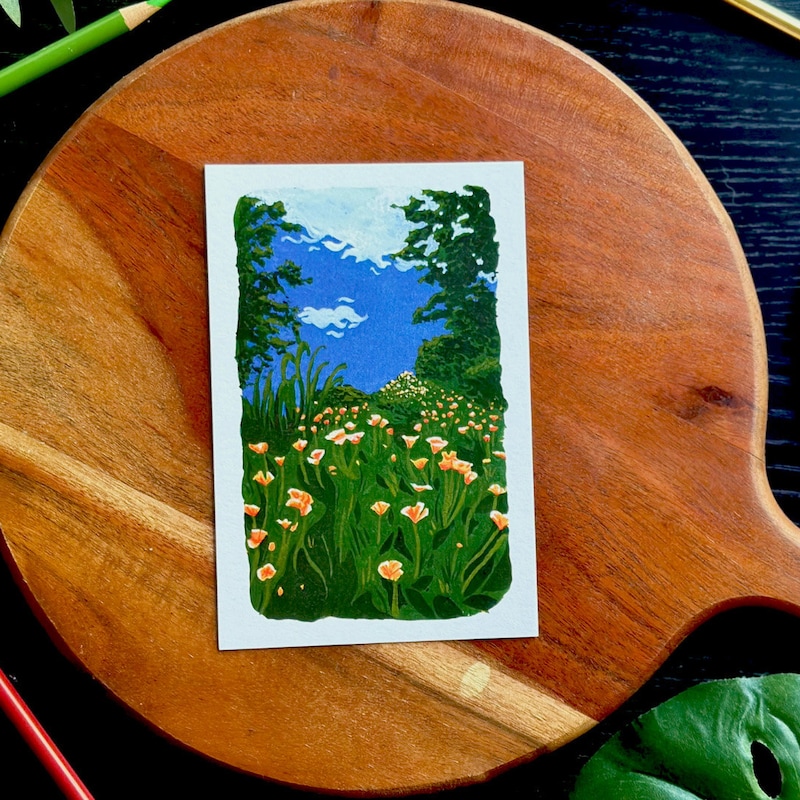 Mini Art Print - Etsy