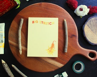 Tiger Note Pad - Etsy