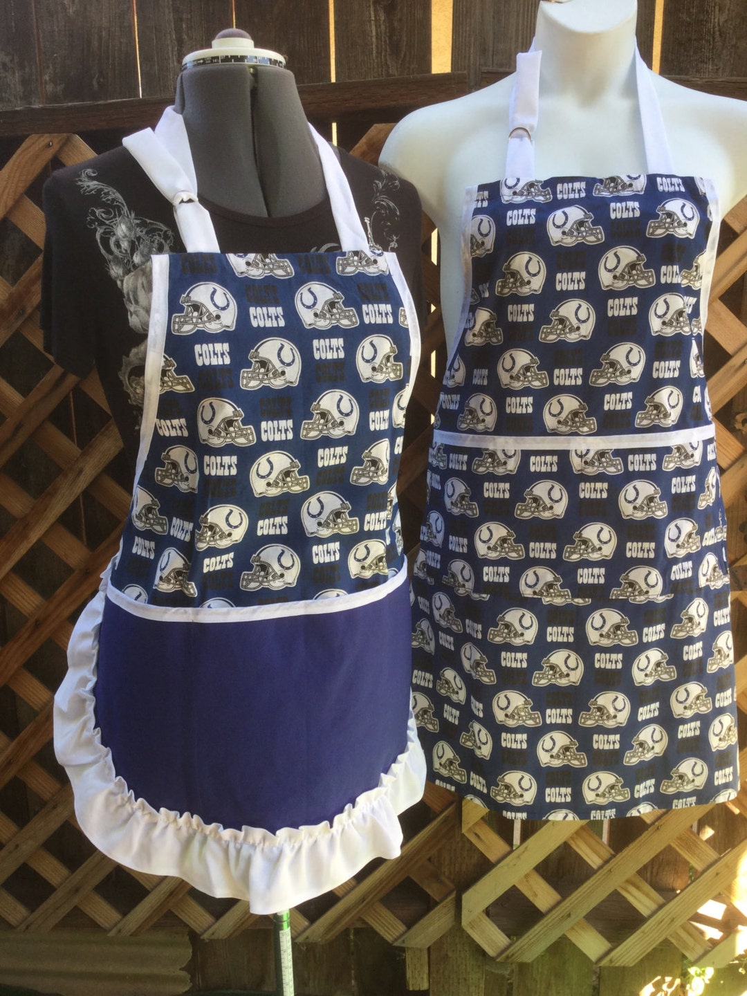 Indianapolis Colts, Football Fans Apron for Him and Her - Etsy