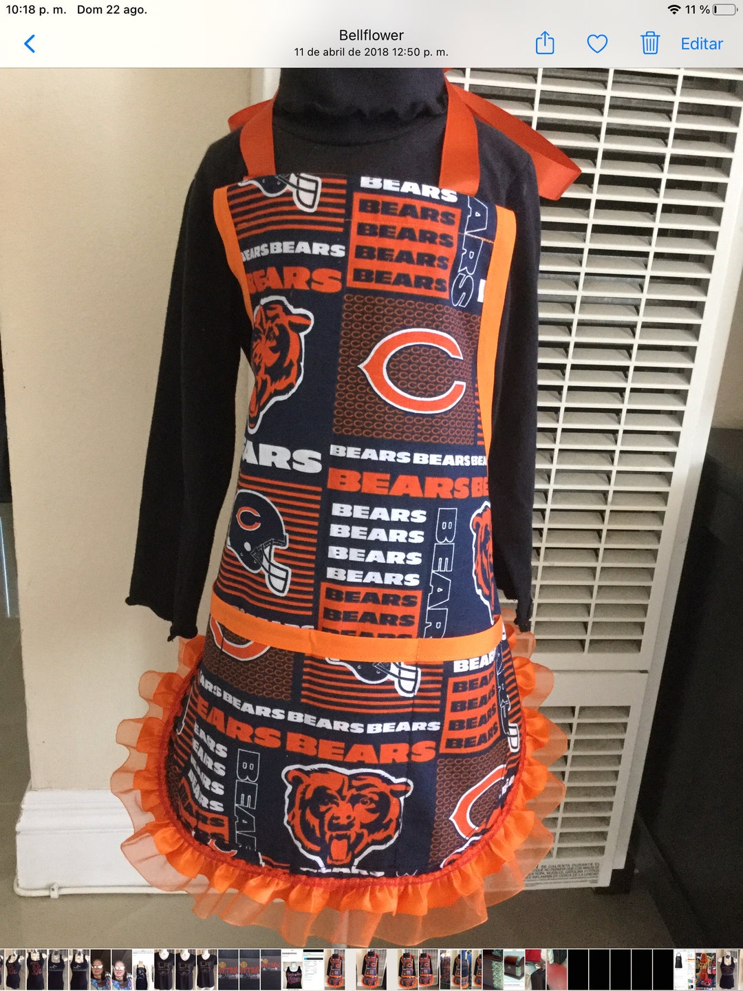 Chicago Bears, Mommy and Me Aprons - Etsy