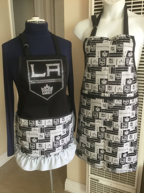 Set LA KINGS BBQ Fans Aprons for Him and Her | Etsy