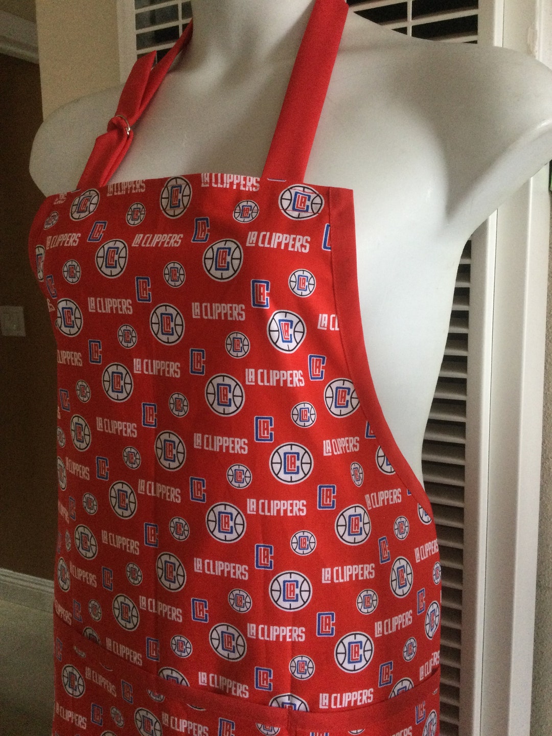 LA Clippers Fans Apron for Him and Her, 2 Pockets - Etsy