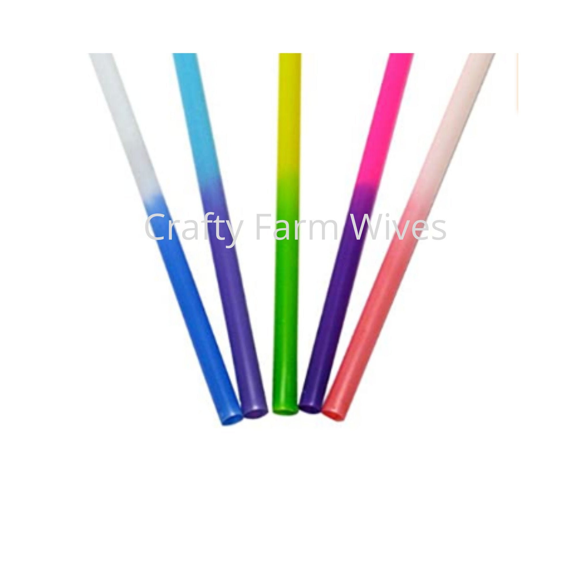 Reusable Color Changing Straws Birthday Party party - Etsy