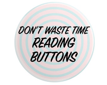 Reading Buttons | Etsy