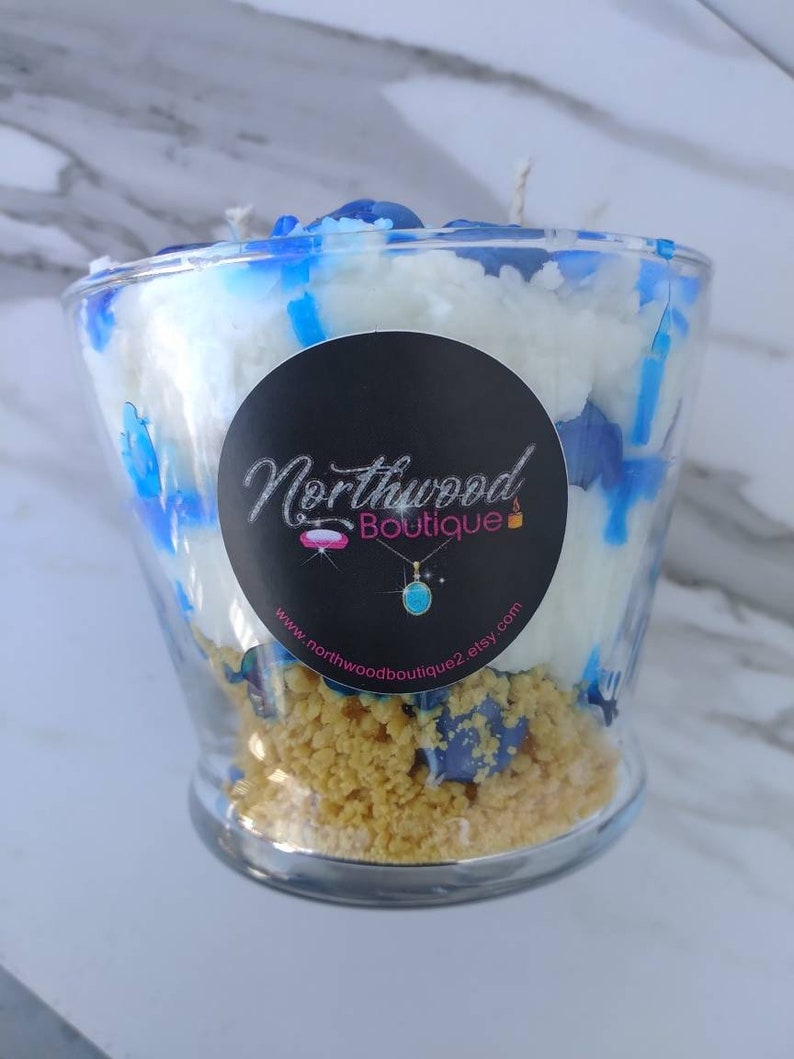 Blueberry Cheesecake Candle Dessert Candle Bakery Candle - Etsy