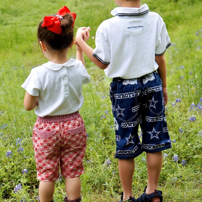 Shorts PDF Sewing Pattern Kids Boy Girl Shorts Pattern - Etsy
