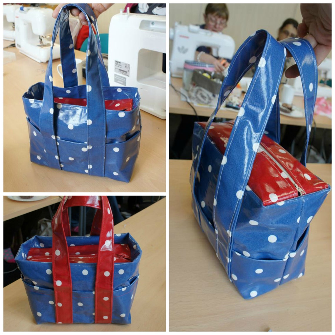 Box Bag Everyday Hand Bag PDF Sewing Pattern holdall | Etsy