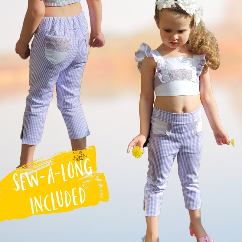 Capri Pants Pattern - Etsy