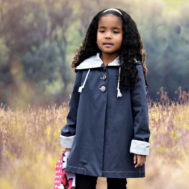 Girls Coat Pattern - Etsy