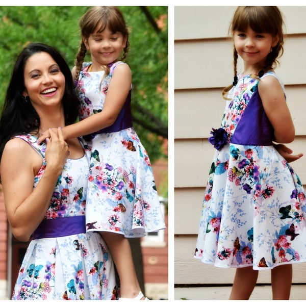 Mom and Daughter Dress Patterns - Etsy