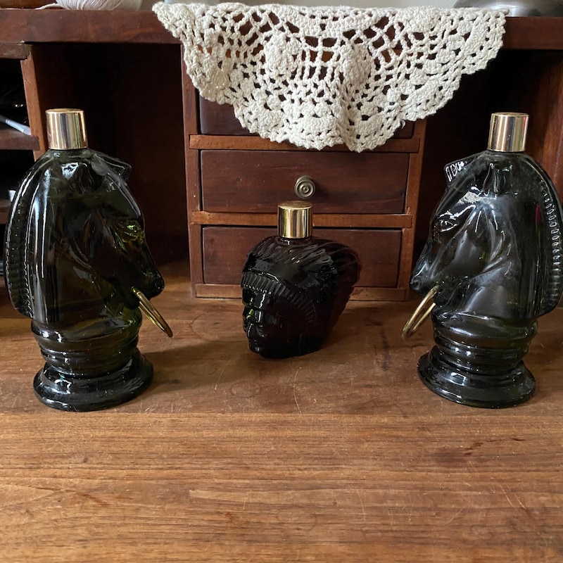 Avon Horse Head Bottle - Etsy