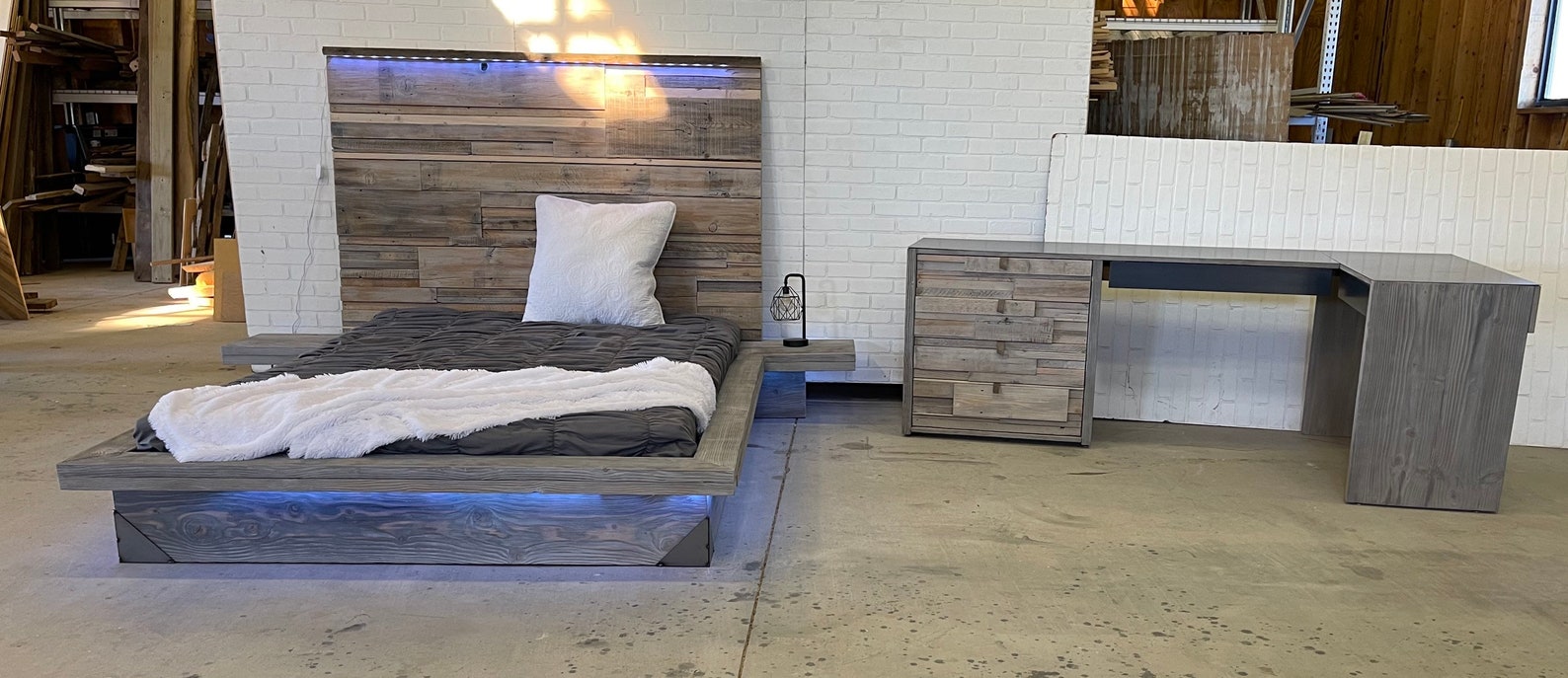 Queen Kristopher Bedroom Suite as Pictured Ready to Ship | Etsy