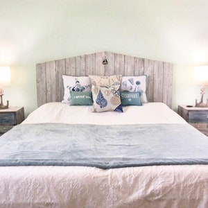 King Tricia Wood Cottage Headboard - Etsy