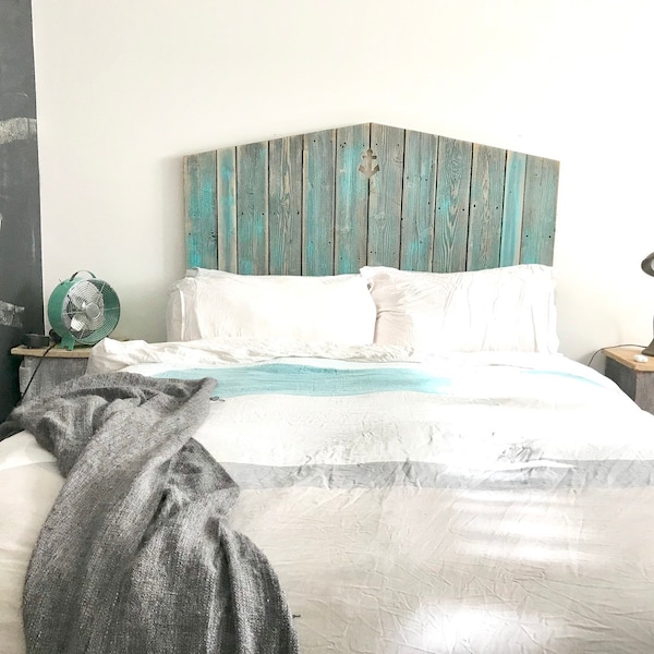Turquoise Headboard - Etsy