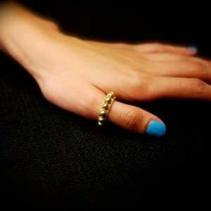 Brass Gold Ring 'carousel' Fairground Inspired Chunky Design - Etsy