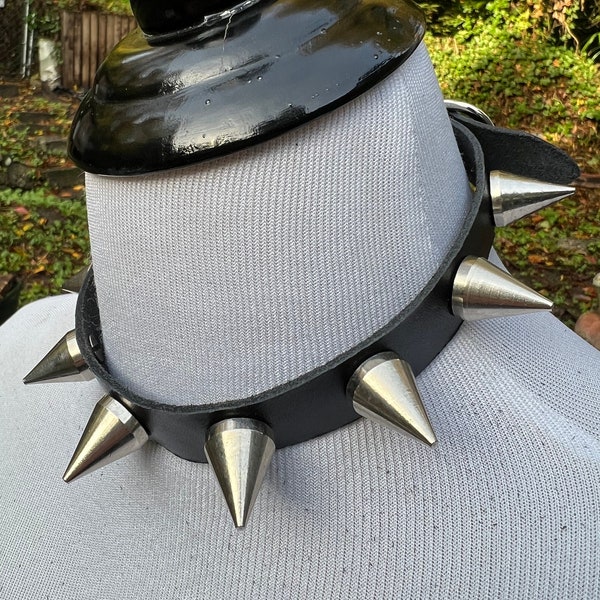 Spiked Choker - Etsy