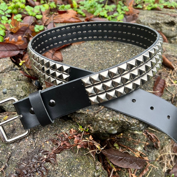 Studded Belt - Etsy