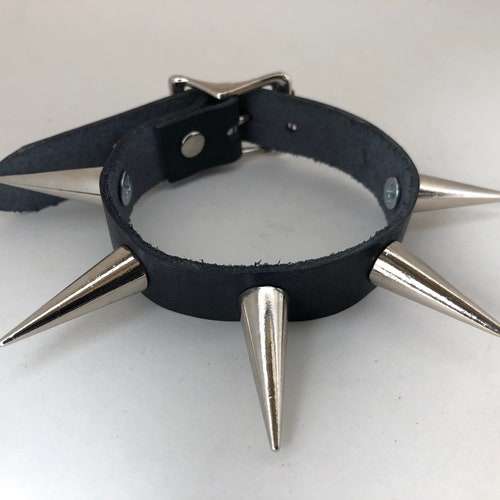 Spiked Bracelet With 5 1/2 Tree Spikes - Etsy