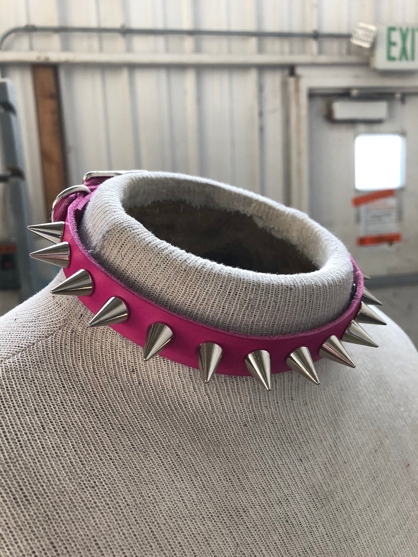 Gothic / Punk Spiked Choker With Lotsa Cone Spikes | Etsy