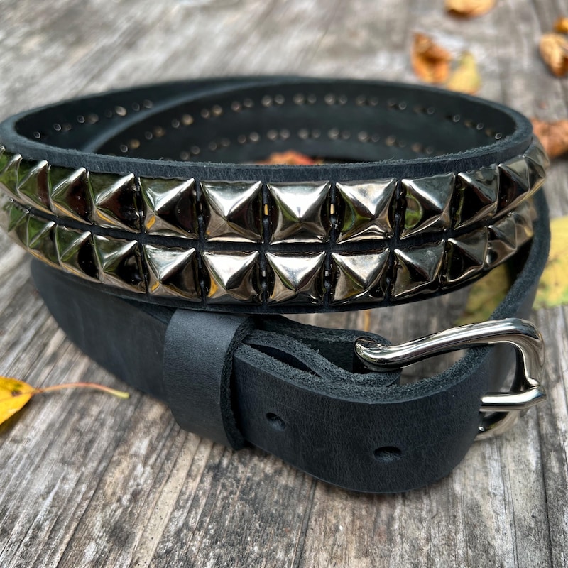 Studded Belt - Etsy