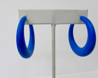 Plastic hoop earrings | Etsy