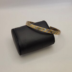 Vintage Hand Crafted Twisted Brass Cuff Bracelet - Striped Metal Cuff ...