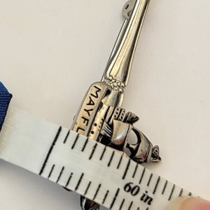 1960s Mayflower Souvenir Spoon Pin Pilgrim Ship Collector Spoon Brooch ...