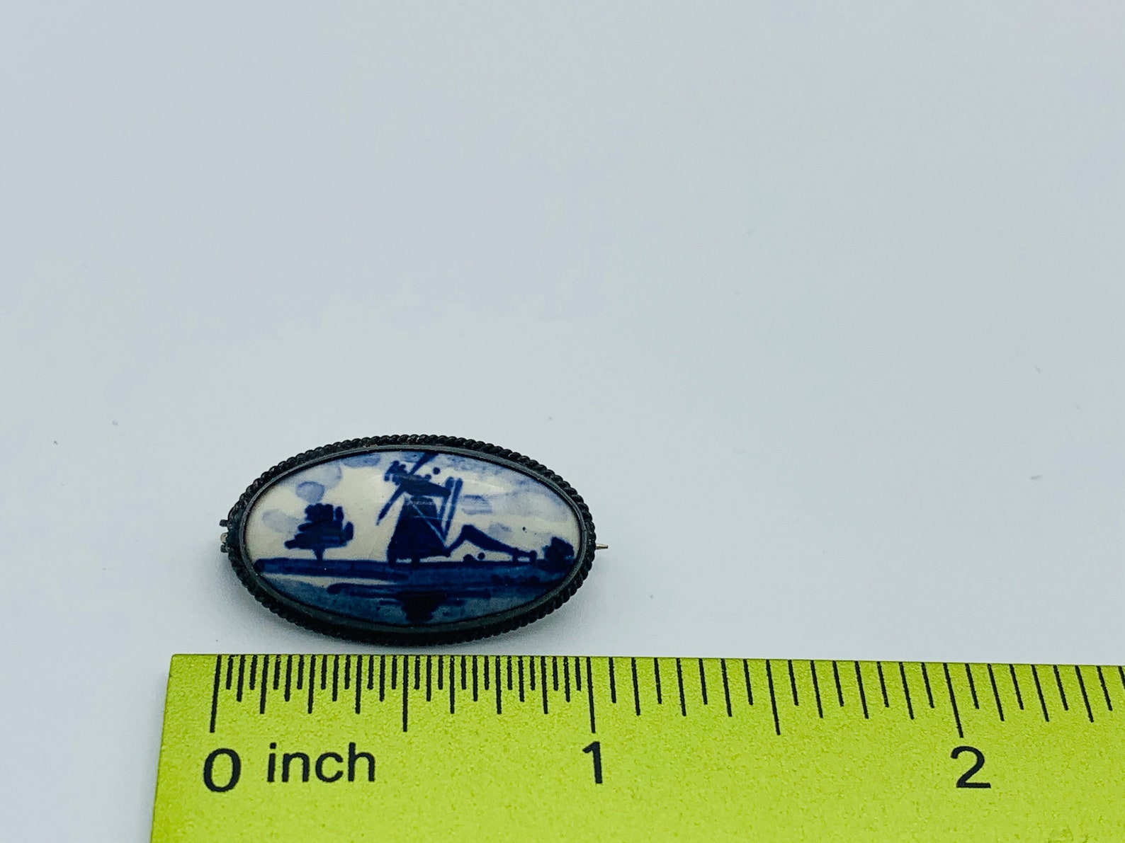 Vintage Delft Holland Windmill Pin Item K 3515 - Etsy