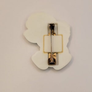 Hallmark Cards Cheerful Duck Holding Daisy Pin- Vintage Molded Plastic ...