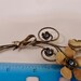 Vintage Sterling Silver Vermeil Rhinestone Floral Pin Item K - Etsy