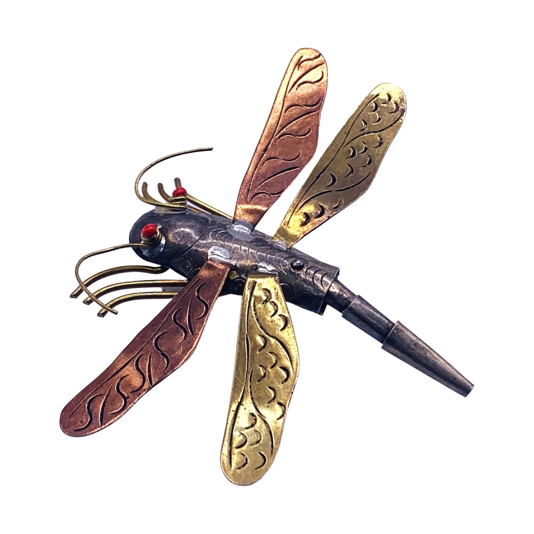 Vintage Metal Work Bug Insect Pin Item # 3124 - Etsy