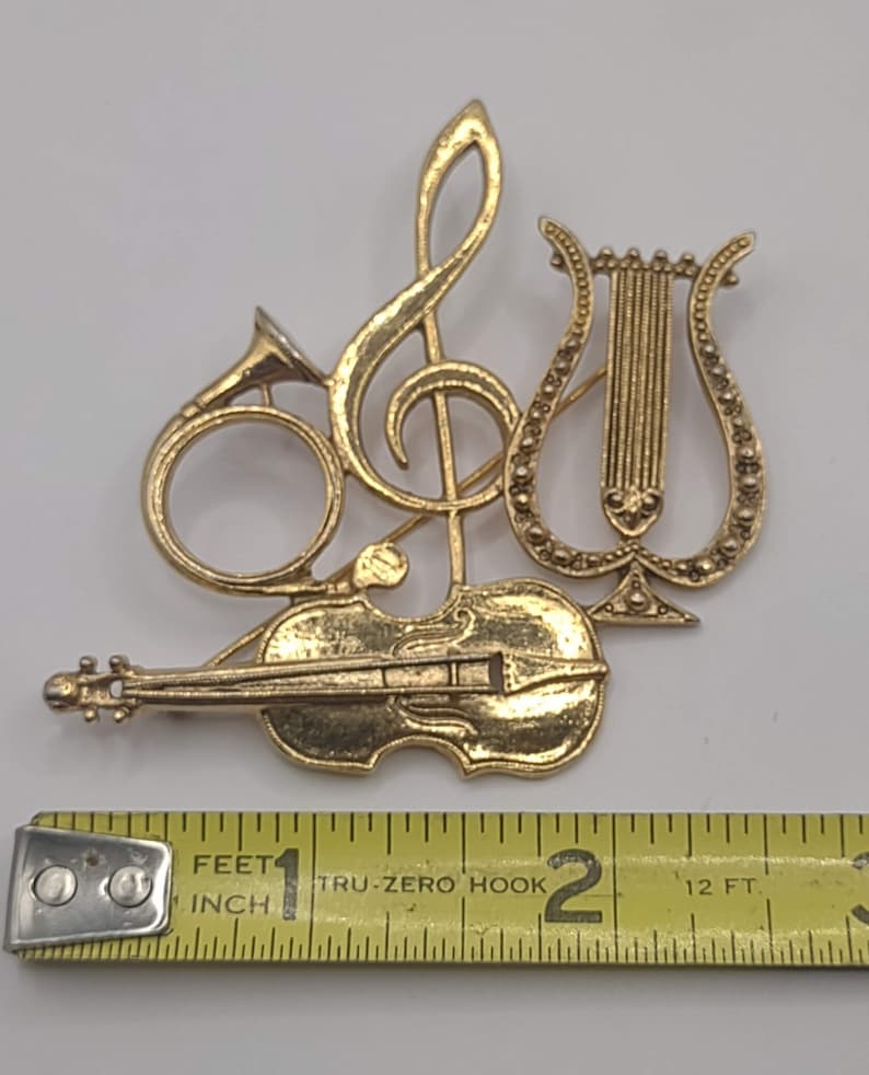 1928 Mfg Co. Musical Instrument Pin Music Teacher Gift - Etsy