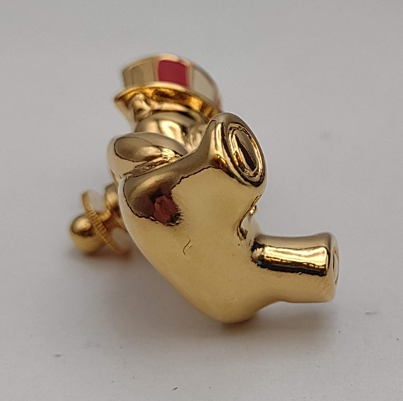 Avon Vintage Enameled Patriotic Teddy Bear Pin- Ameri… - Gem