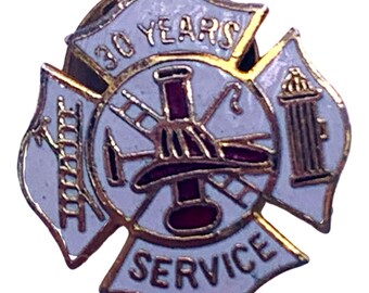 30 Year Service Pin - Etsy