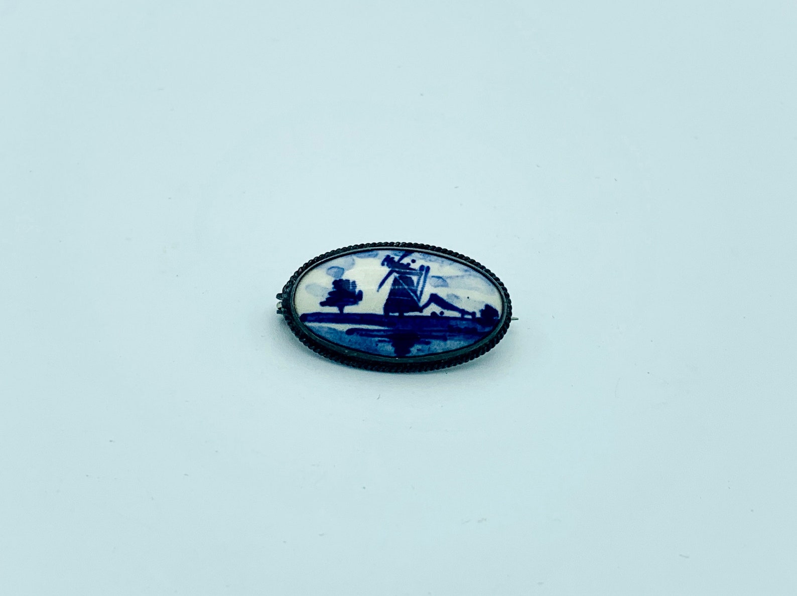 Vintage Delft Holland Windmill Pin Item K 3515 - Etsy