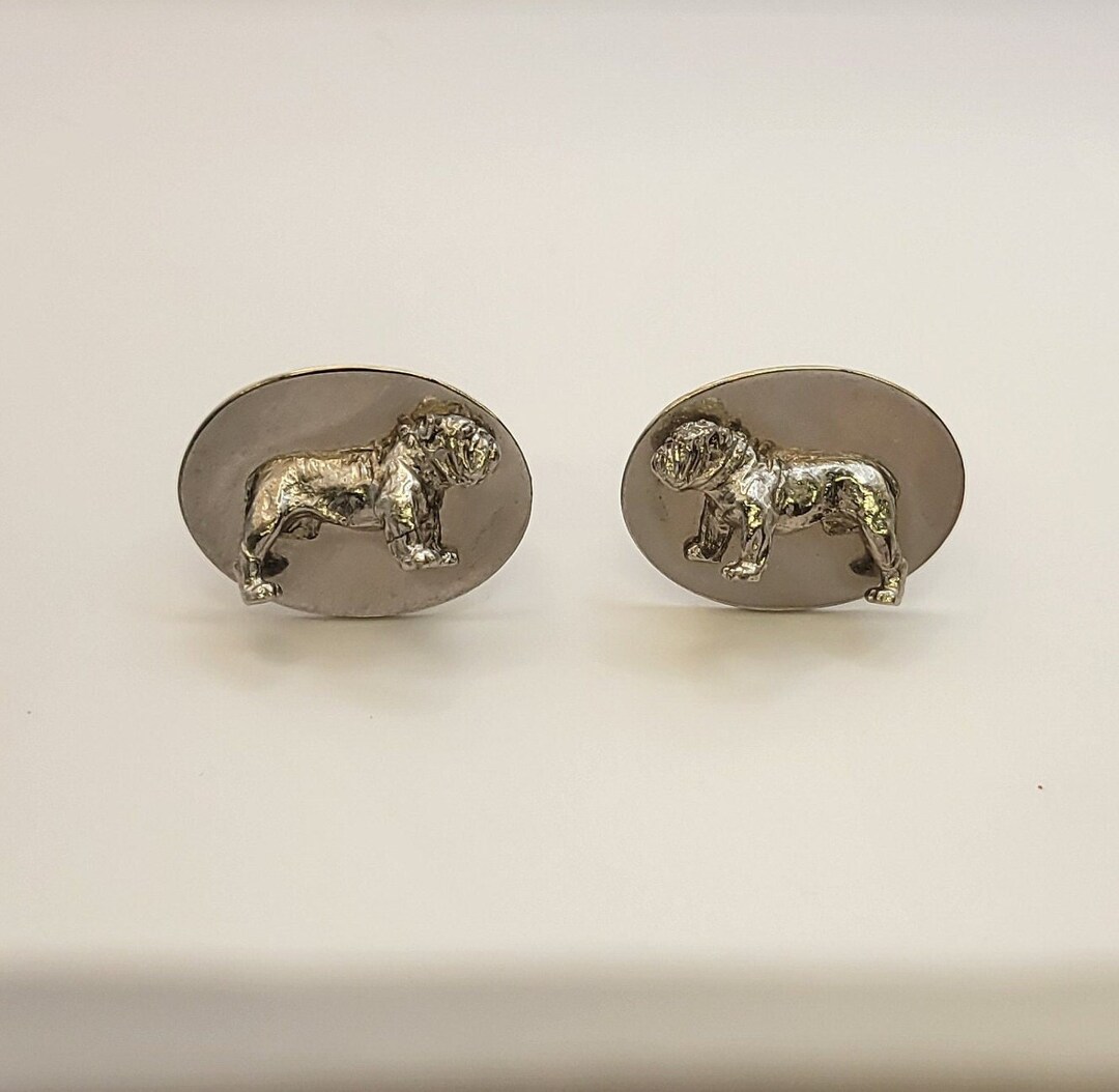 Silver Tone Vintage Mack Trucks Bull Dog Cuff Links Mack - Etsy