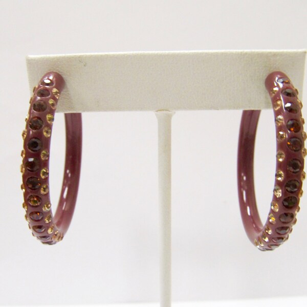 Plastic Hoop Earrings - Etsy