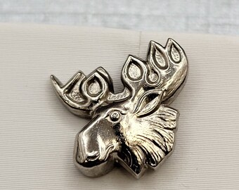 Moose Lapel Pin CC131 Moose Elk Nature Wildlife and - Etsy