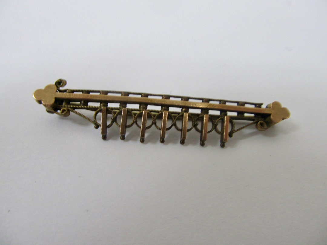 Vintage Victorian Bar Pin Item K 2163 - Etsy