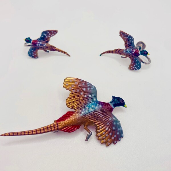 Pheasant Pin - Etsy
