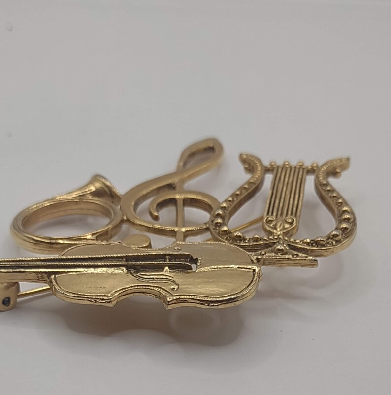 1928 Mfg Co. Musical Instrument Pin Music Teacher Gift - Etsy