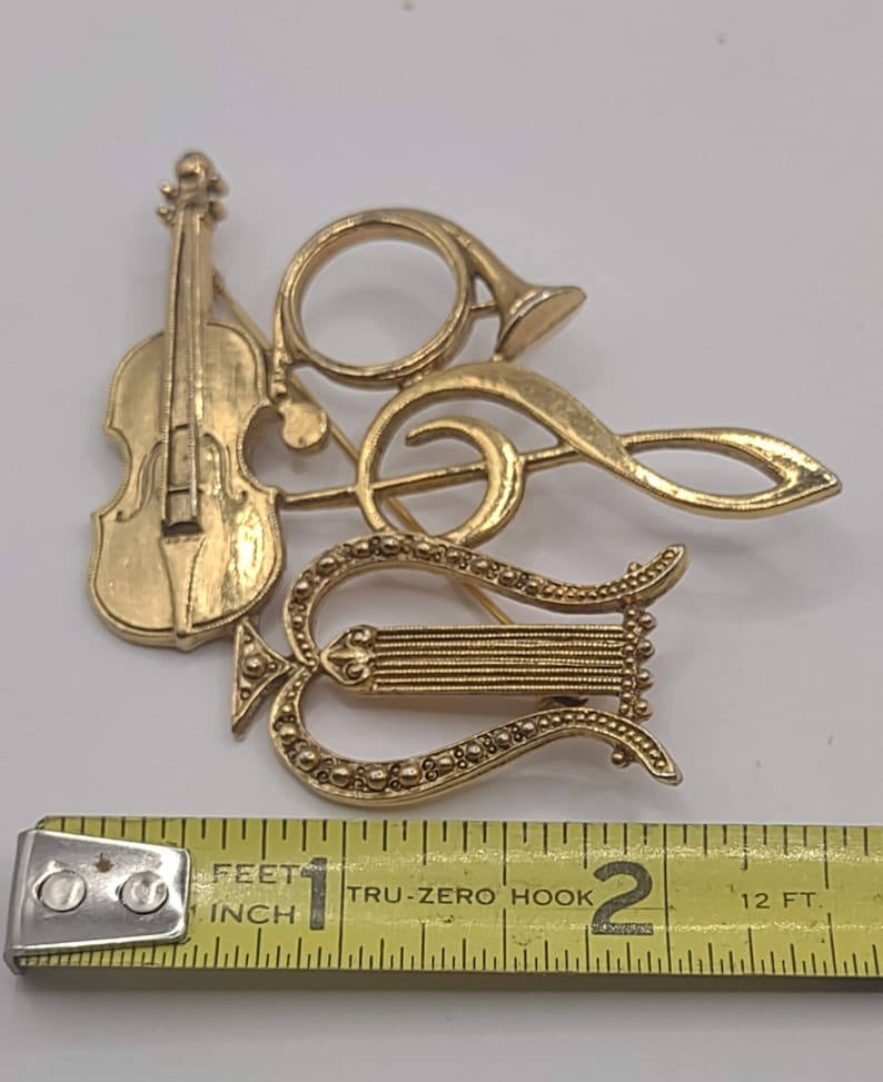 1928 Mfg Co. Musical Instrument Pin Music Teacher Gift - Etsy