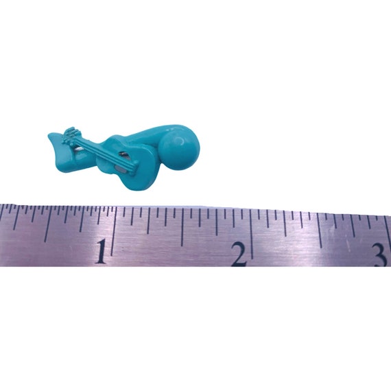 Vintage Molded Plastic Music Note and Guitar Pin Item… - Gem